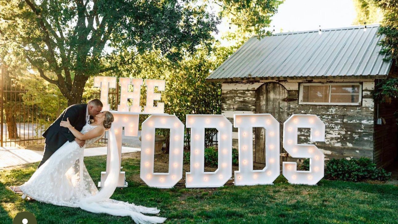 Premium Marquee Letters & Symbols – Complete Event Package – Colton Creations